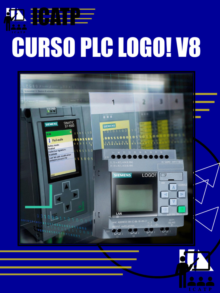 Curso Básico PLC LOGO! V8 | PDF | Controlador lógico programable ...