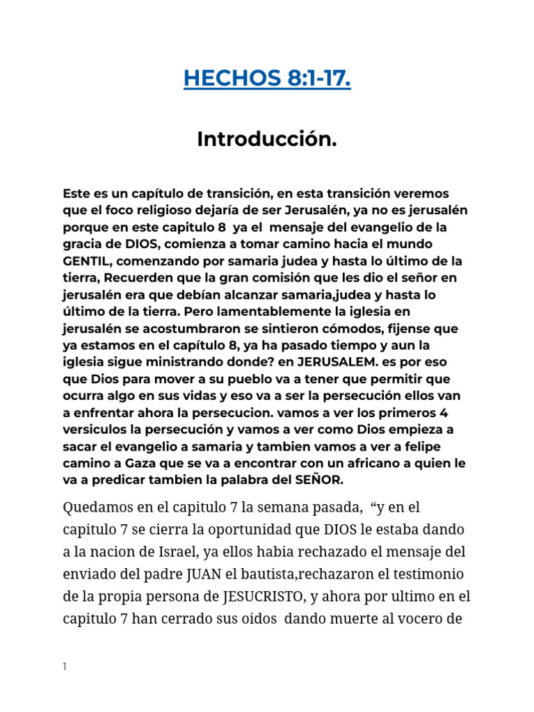 Hechos | PDF | Pablo el apóstol | Jesús