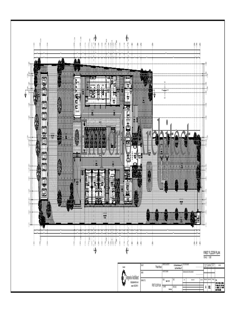 Private House Architectural Plans | PDF | Interior Design | Room