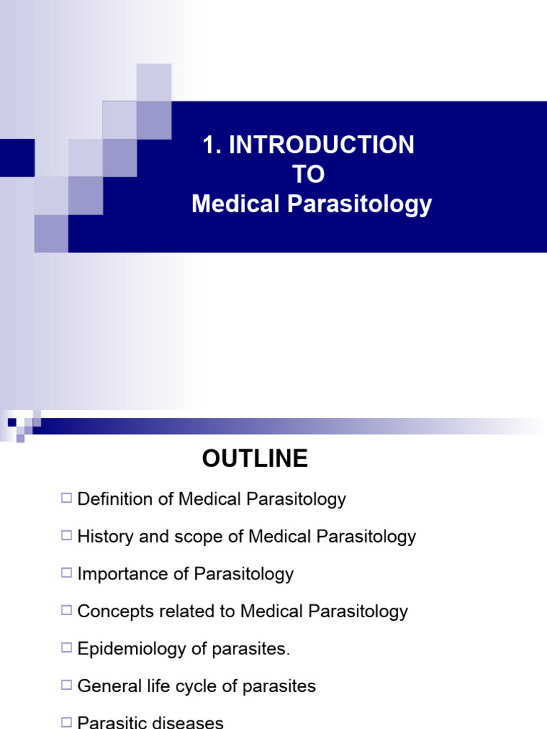 Introduction to Medical Parasitology | PDF | Parasitism | Immune System