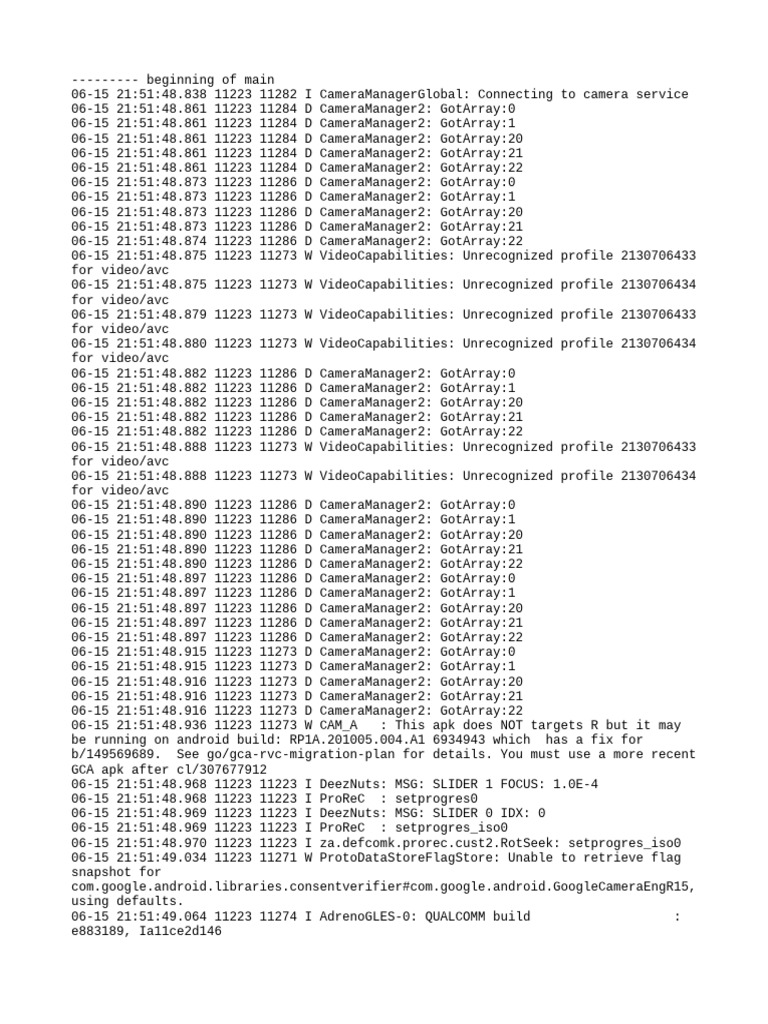 Log Cat 1718477508789 | PDF | Software | Computer Programming