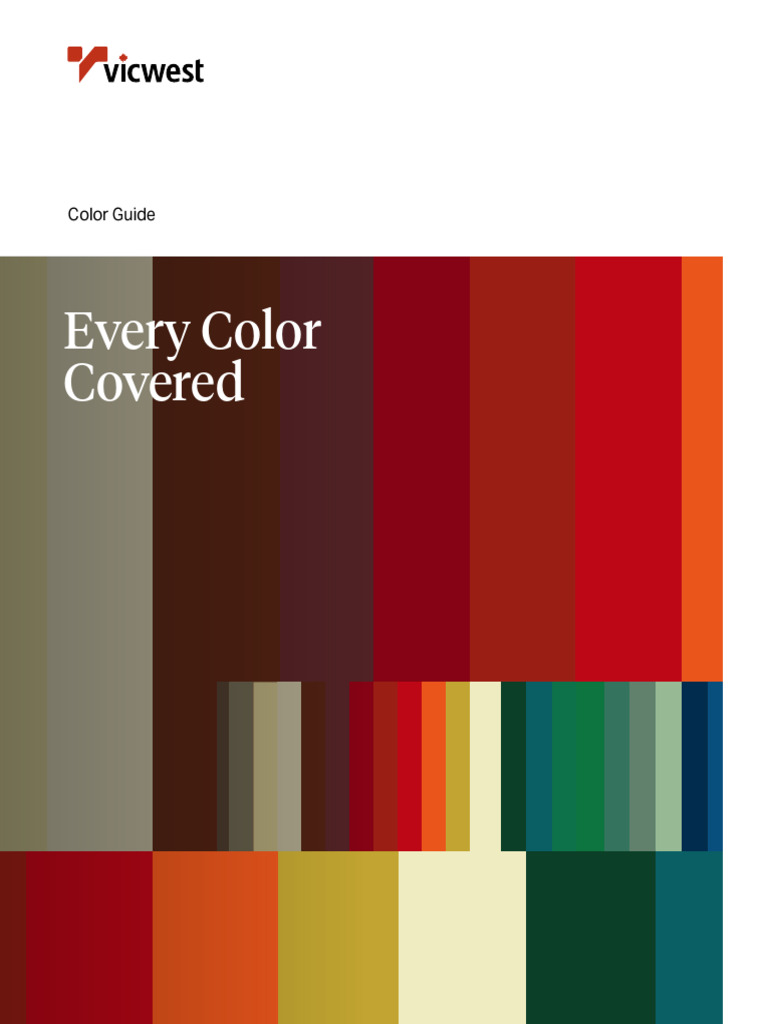 Vicwest VWPC 179 Color Guide National en CA 240122 | PDF | Grey | Black