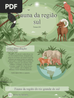 Animais Da Caatinga | PDF