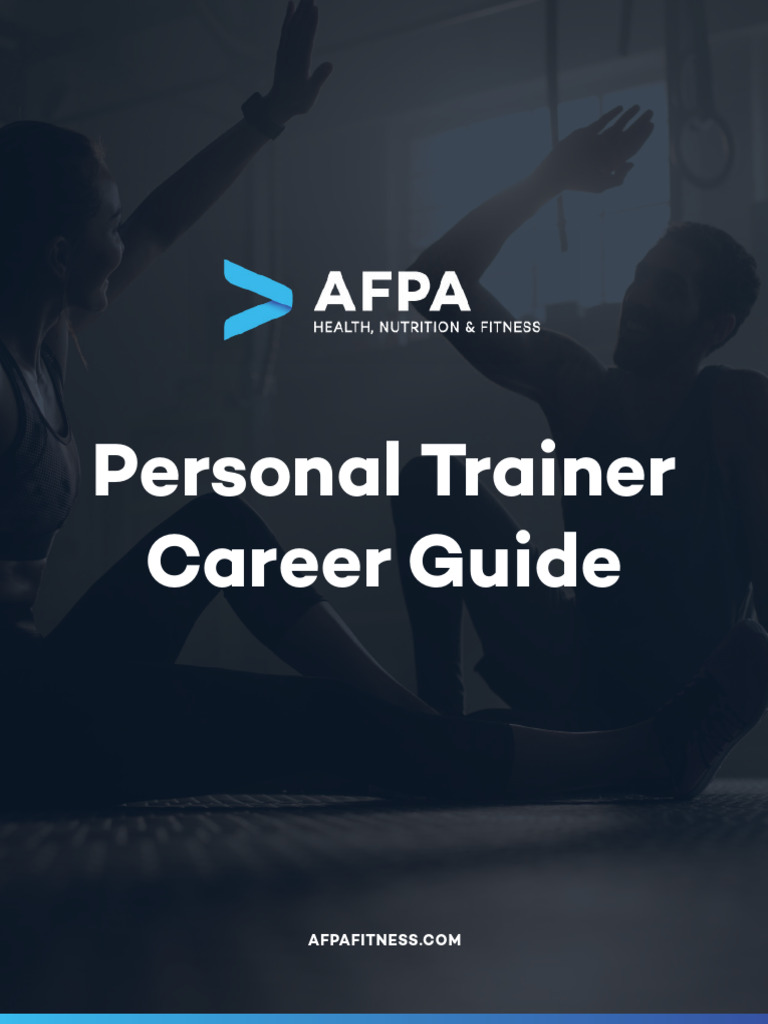 AFPA Personal Trainer Guide 2019 | PDF | Personal Trainer | Strength ...
