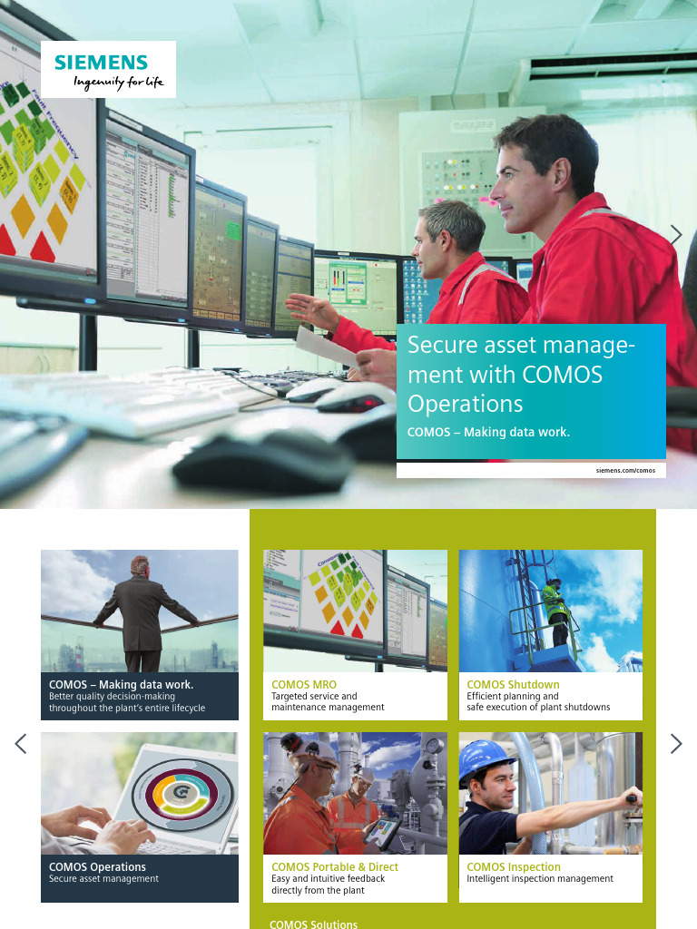 Comos Operations En | Download Free PDF | Enterprise Resource Planning ...