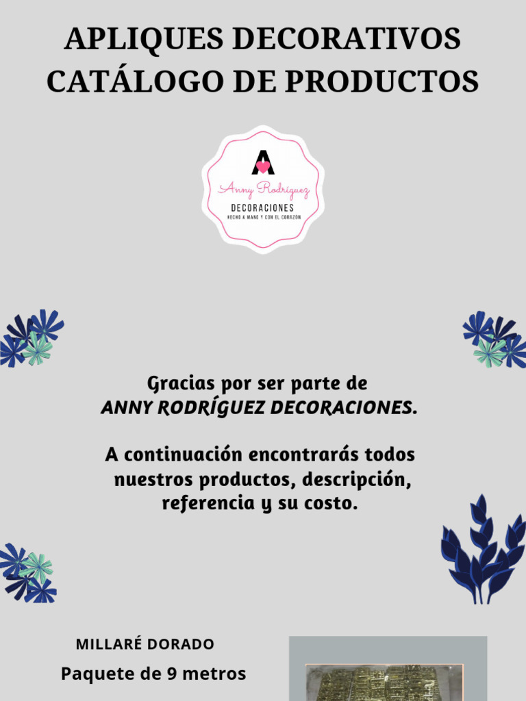 Nuevo Catalogo de Apliques | PDF