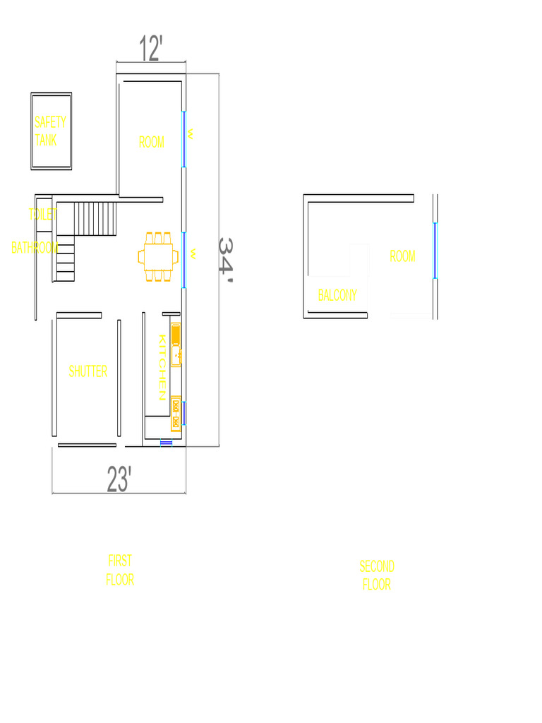 Floor Plan Model1 | PDF