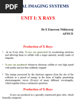 Parts of Xray Machine | PDF | Radiography | X Ray