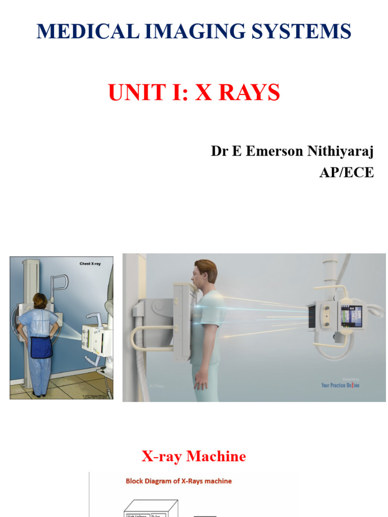 Lecture 2 X-Ray Machine Block Diagram | PDF | Wellness | Science ...