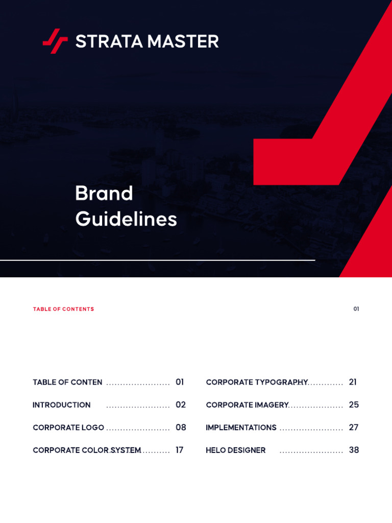 Strata Master Brand Guidelines | PDF