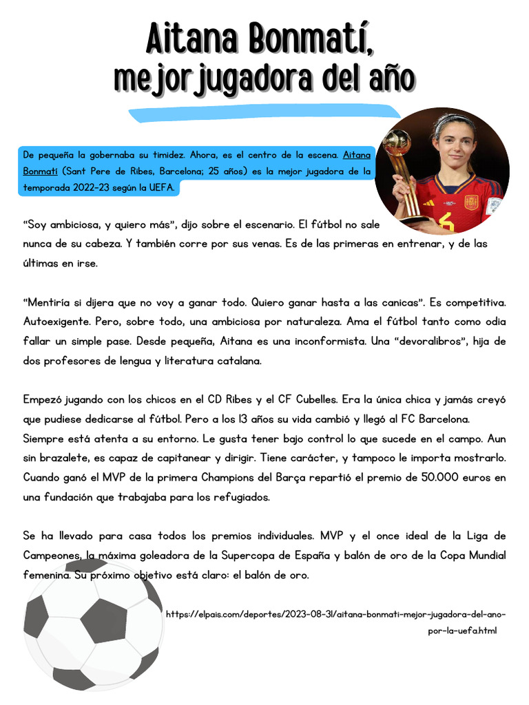 Aitana Bonmati | PDF