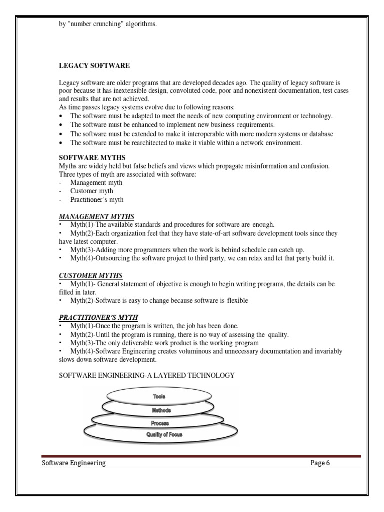 Software Engineering (r18a0511)_removed | Download Free PDF | Abstraction (Computer Science ...