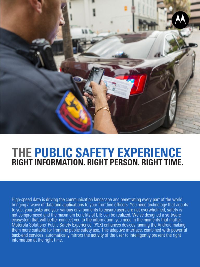 Public Safety Experience At-A-Glance Brochure | PDF | Android ... Public Safety Experience At-A-Glance Brochure | PDF | Android ...