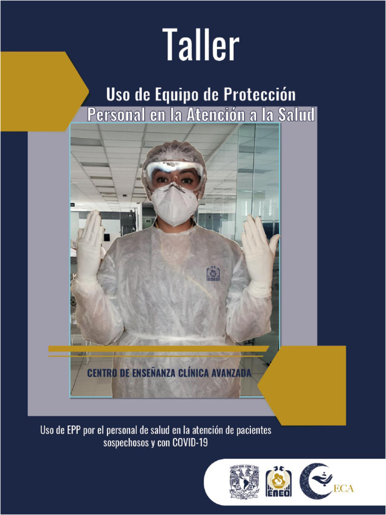 Manual Taller de EPP | PDF | Lavado de manos | Especialidades Medicas