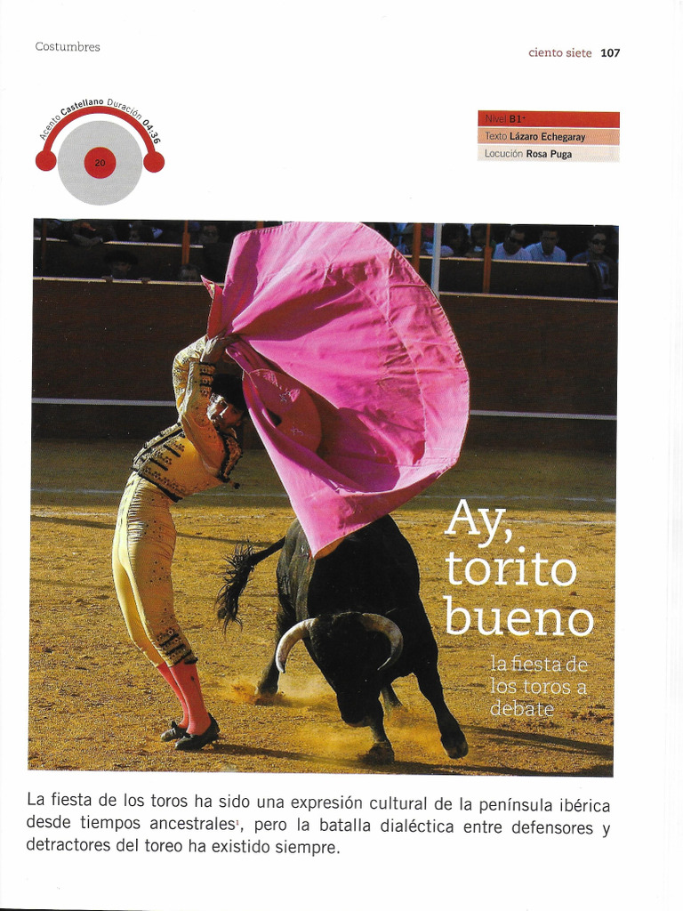 Ay Torito Bueno Color | PDF