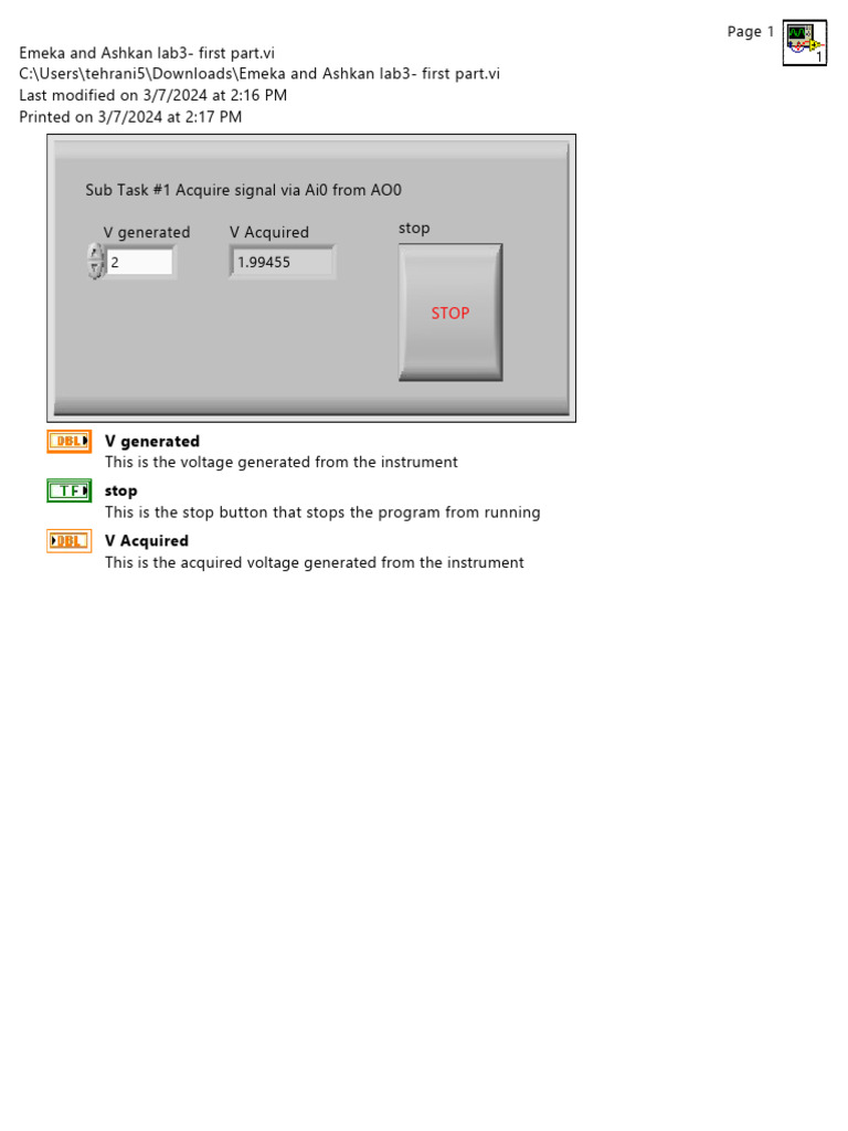 SubTask1&2 Lab3 AT-combined | PDF | Computing | Computer Engineering