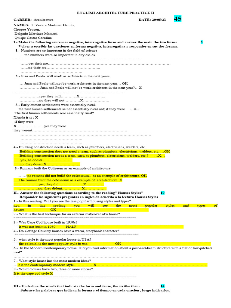 ARQ-PRAC - 2-2021 Corregido | PDF