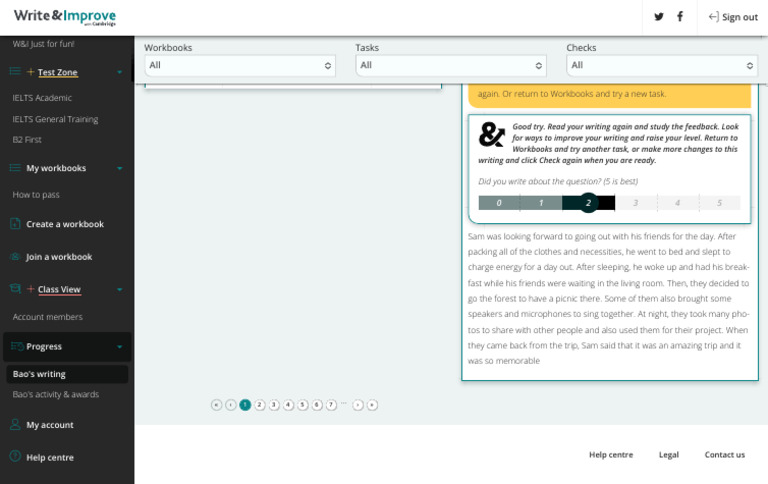 Write & Improve With Cambridge 3 | PDF