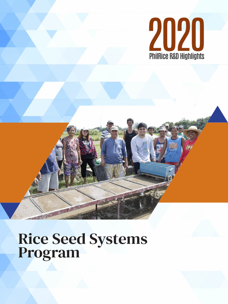 Rice Seed System Program 2020 | PDF | Rice | Heirloom Plant
