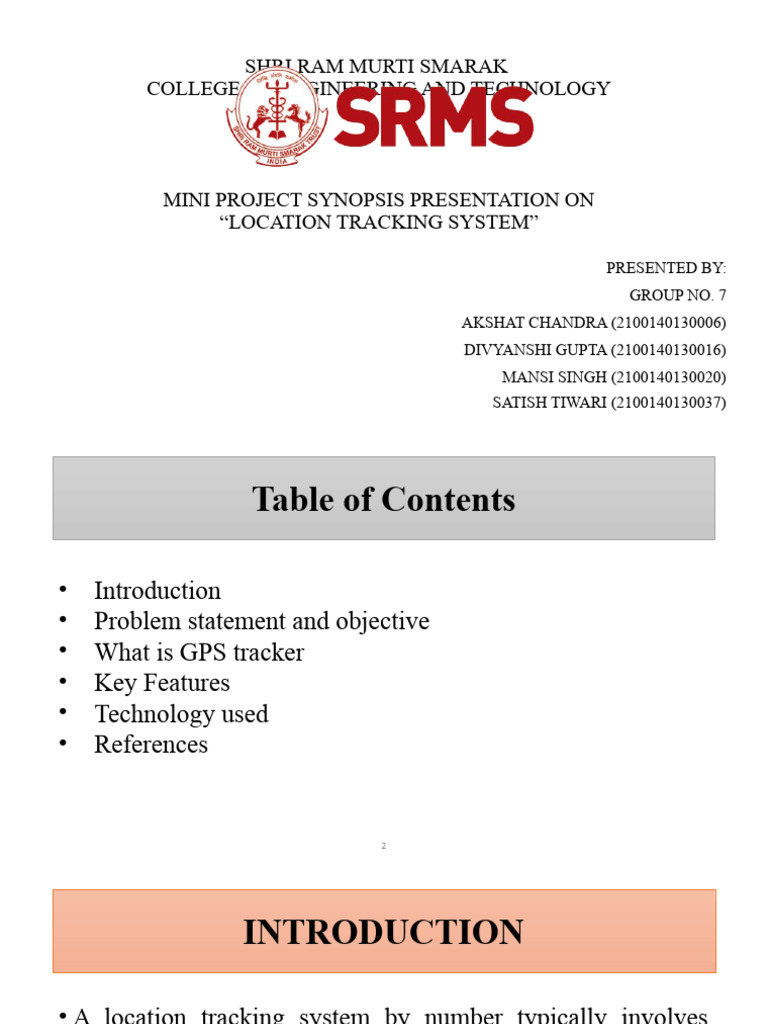 Location Tracking System Pdf Global Positioning System Mobile Phones