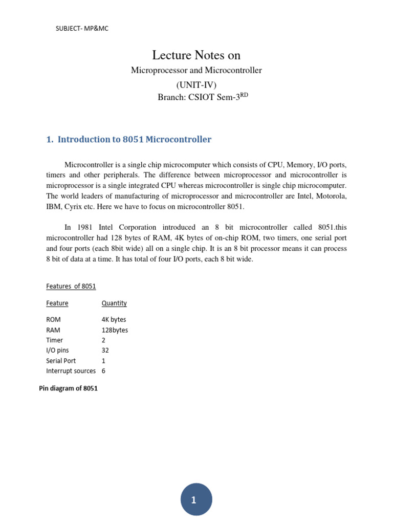 8051 Microcontroller Download Free Pdf Microcontroller Assembly