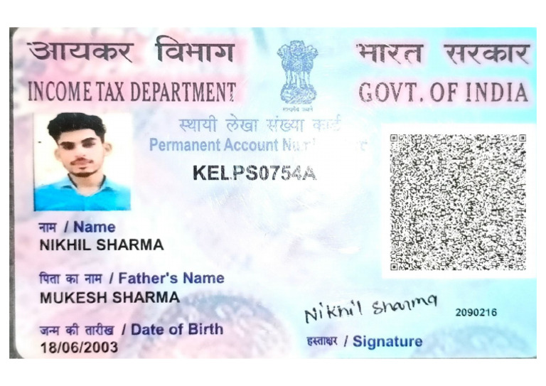 Aadhar Card Nikhil | PDF