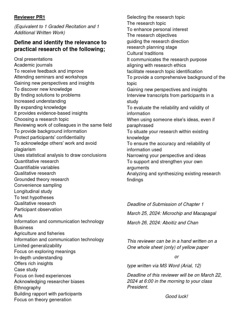 Reviewer PR1 | PDF | Qualitative Research | Cognitive Science