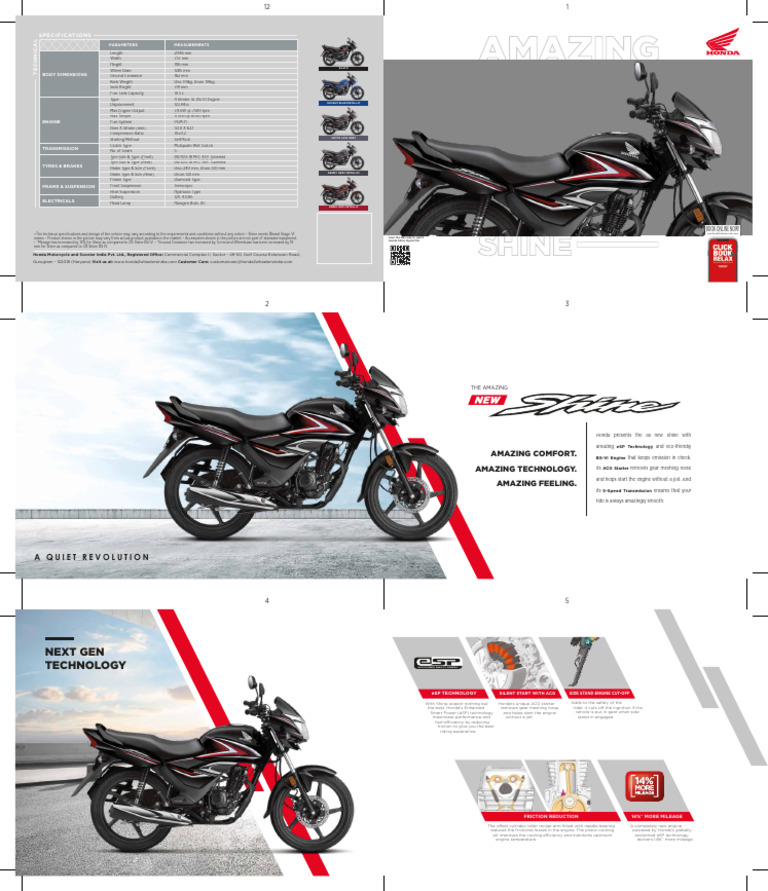 Shine Brochure New | PDF | Engines | Gear
