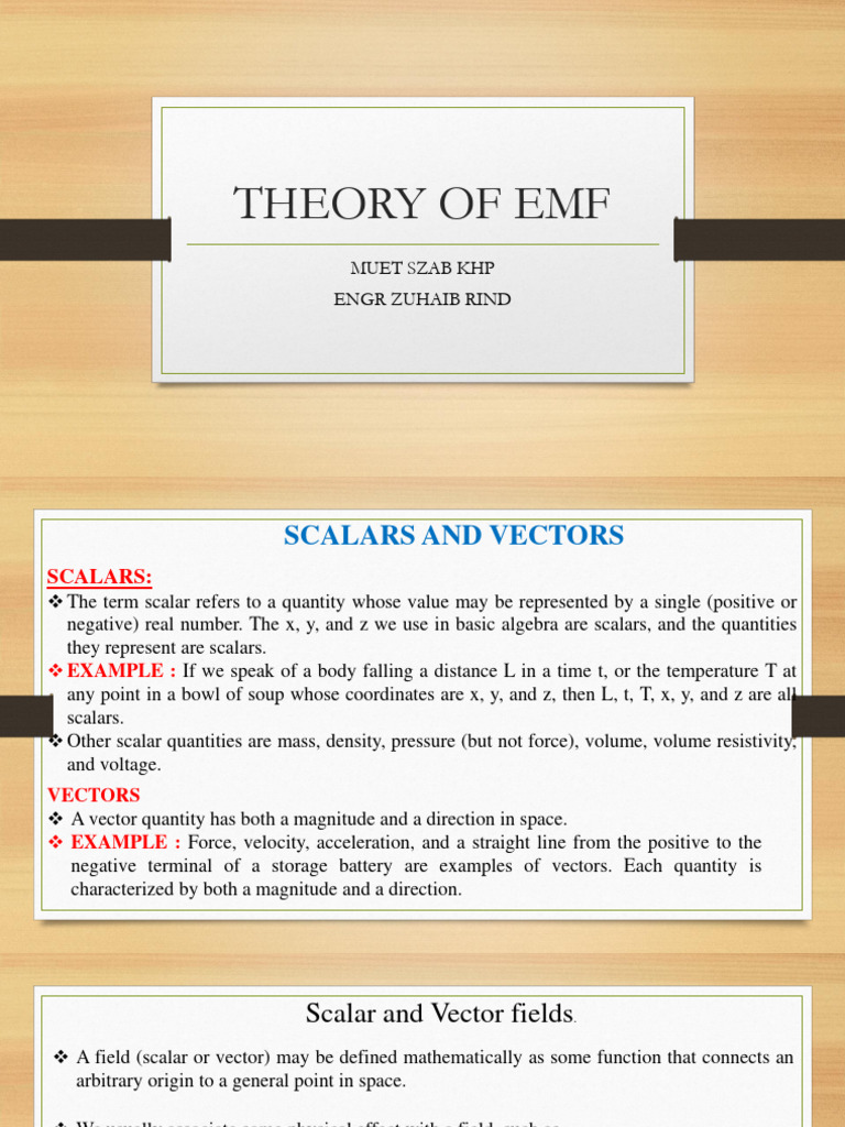 Theory Of Emf 22 Batch Pdf Cartesian Coordinate System Euclidean
