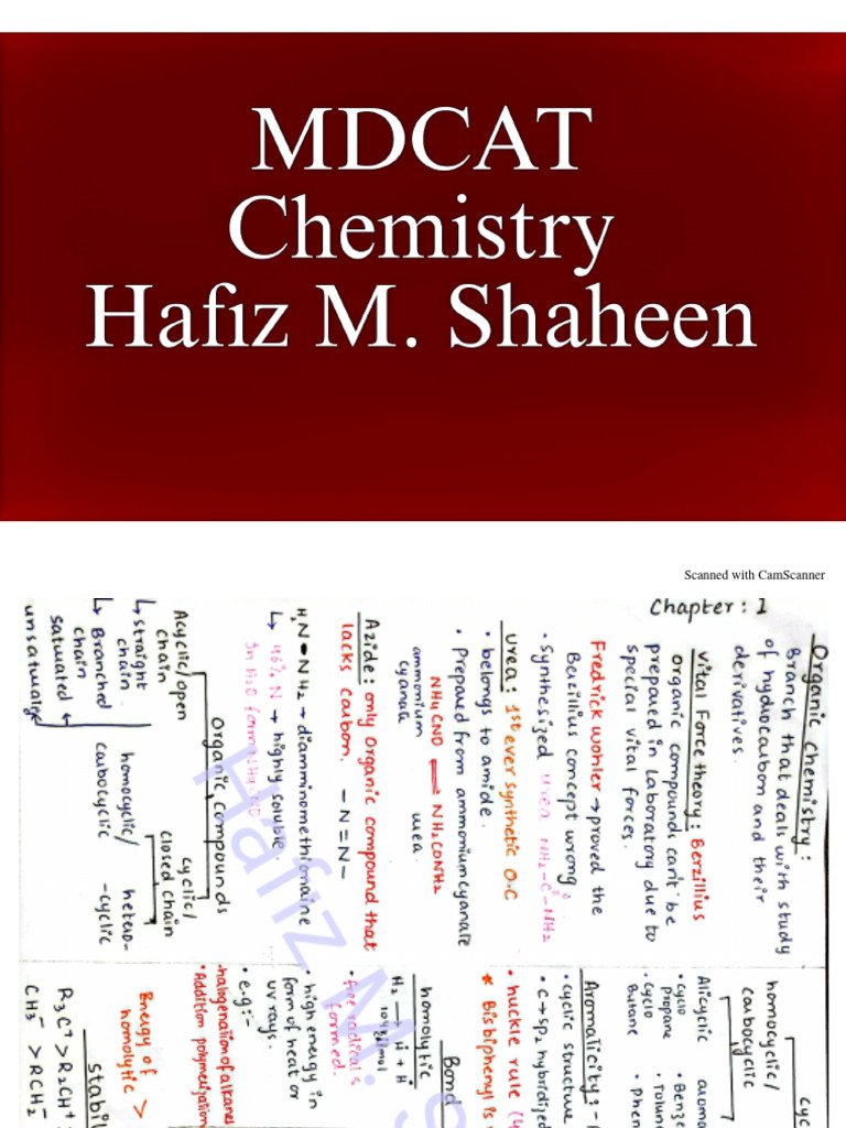 Mdcat Chemistry | PDF