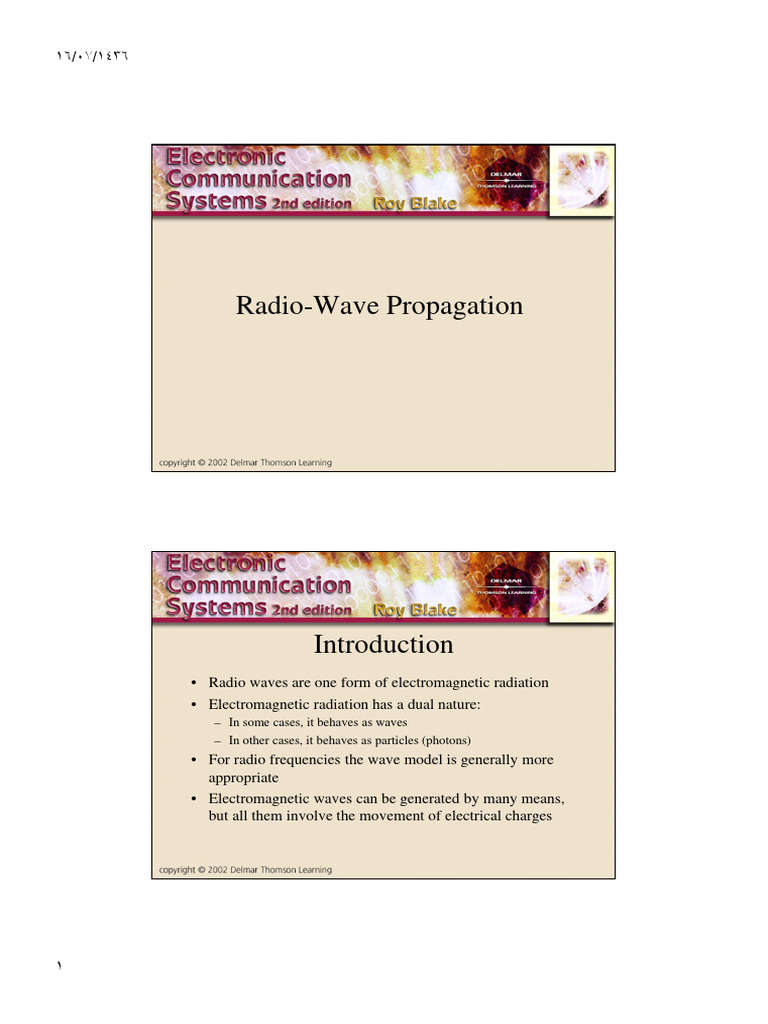 Microwave Lect 13 | PDF | Waves | Electromagnetic Radiation