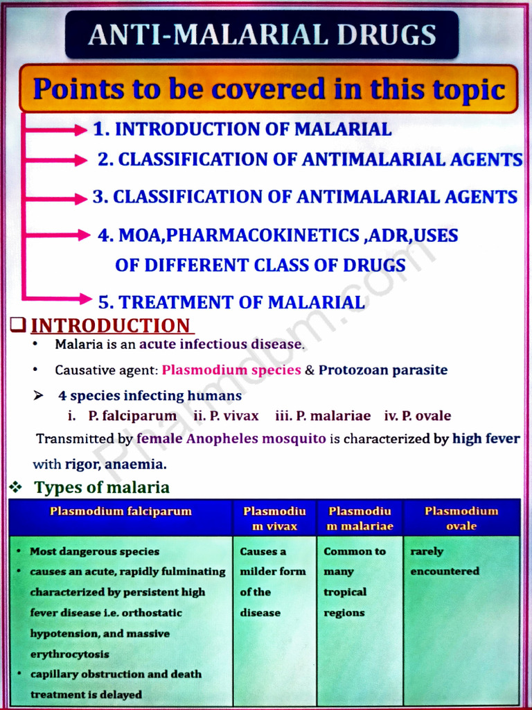 Pharmacology III Unit 3 PART 3 | PDF