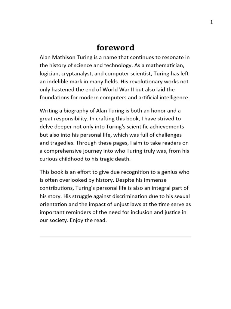 Biografi Alan Turing Full Version.1.2.p | PDF | Alan Turing | Computer ...