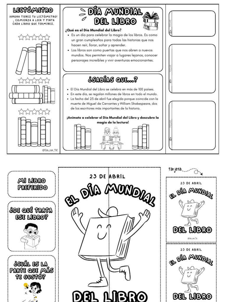 Día Mundial Del Libro | PDF | Ficción general