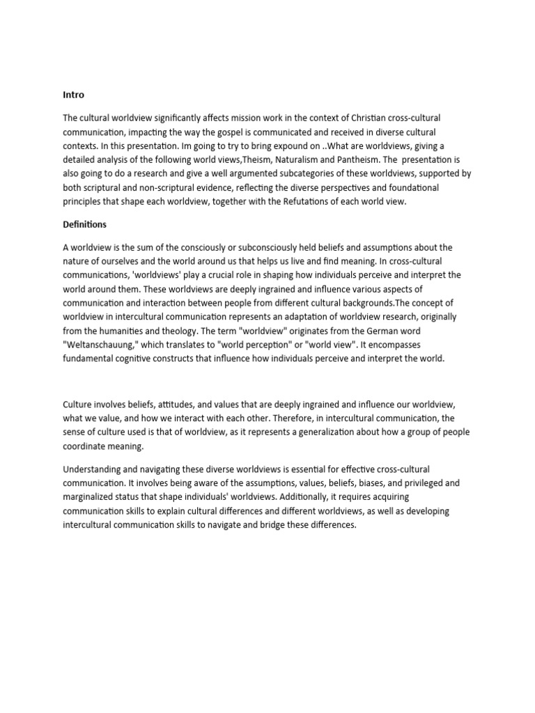 Worldviews 2 in C-Wps Office | PDF | Polytheism | Theism