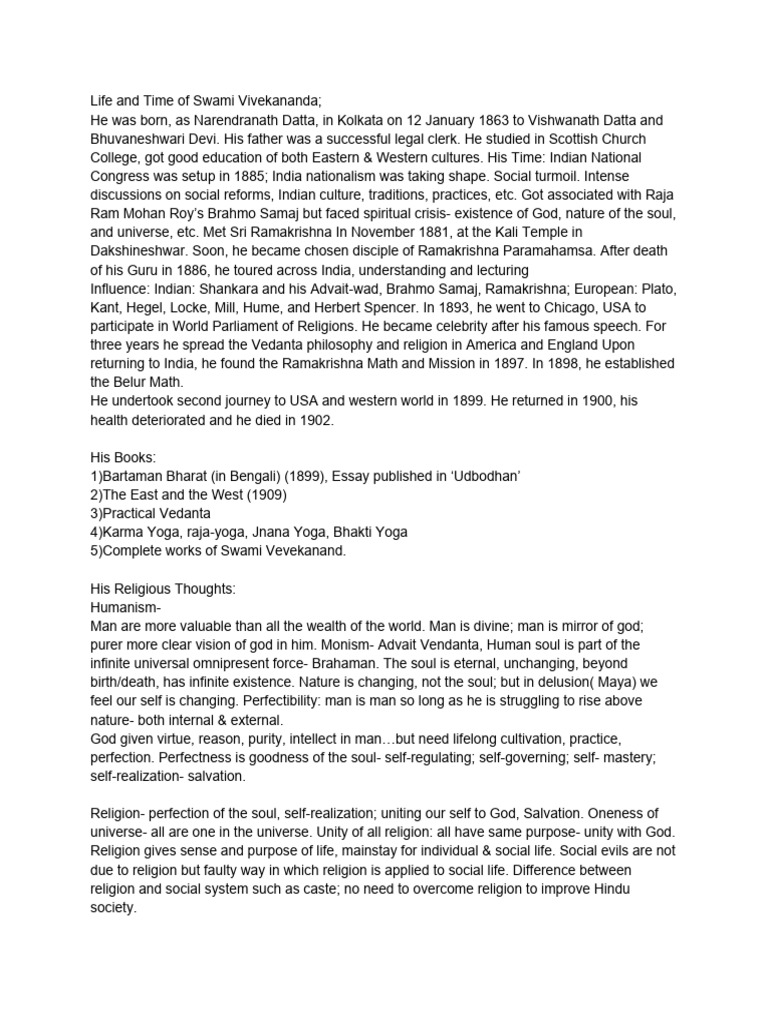 Vivek | Download Free PDF | Swami Vivekananda