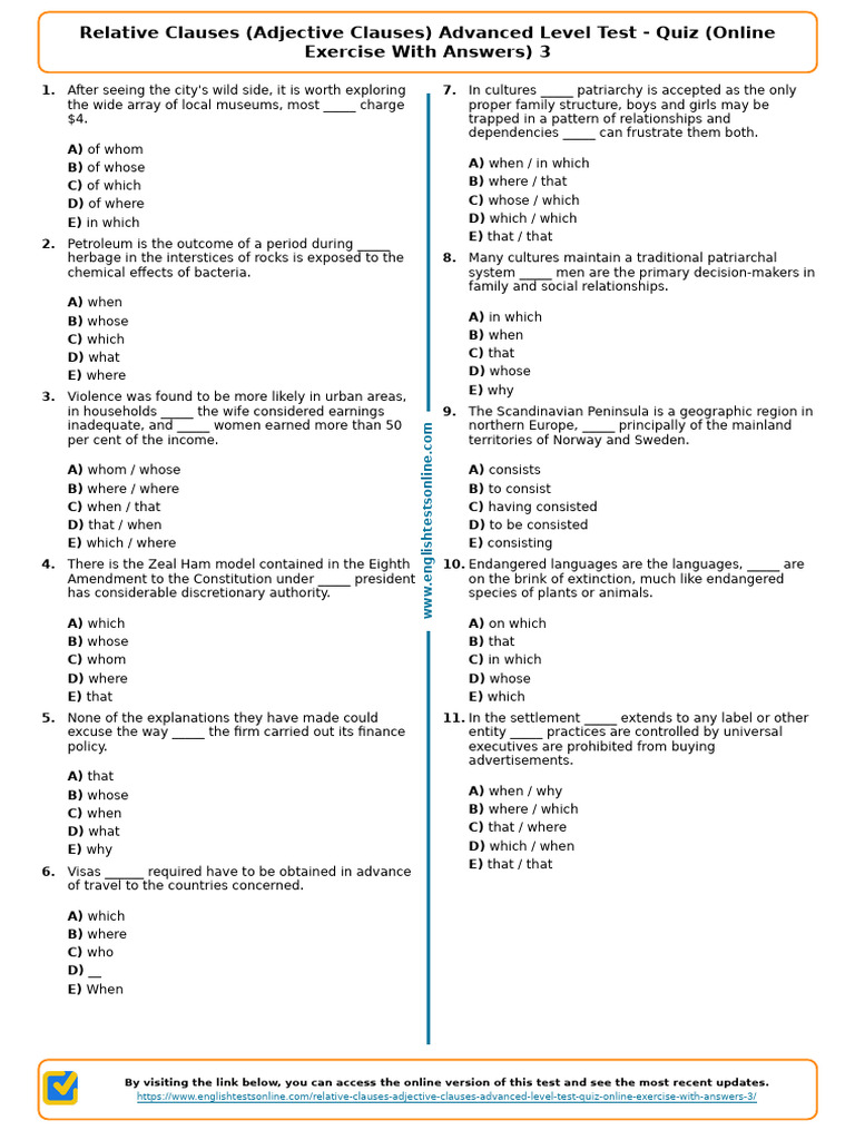 345_relative-clauses-adjective-clauses-advanced-level-test-quiz-online ...