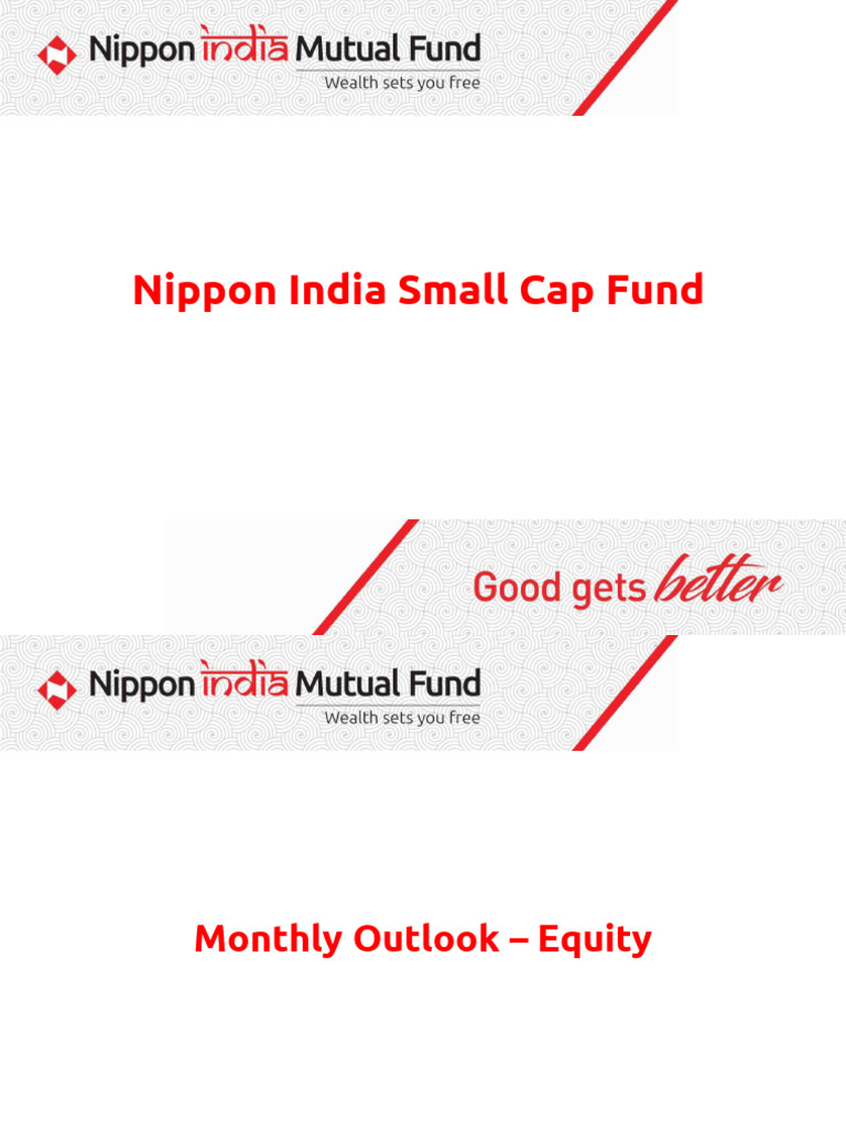 Nippon India Small Cap Fund Outlook | PDF | Asset Allocation | Investing