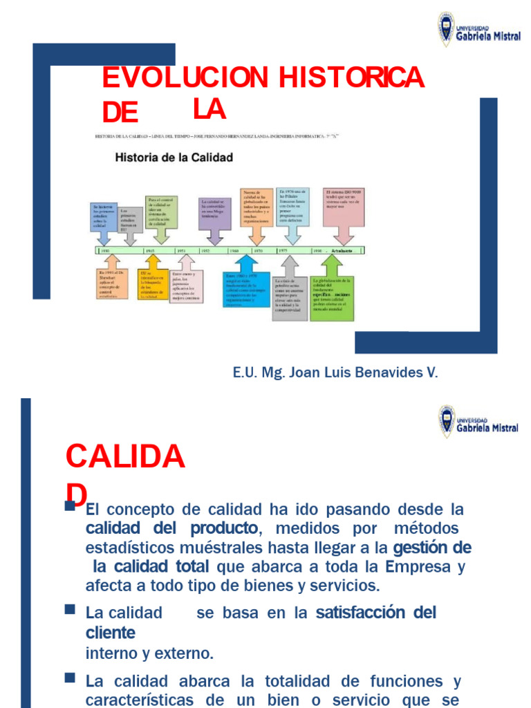 Historia de La Calidad | PDF | Calidad (comercial) | Negocios económicos
