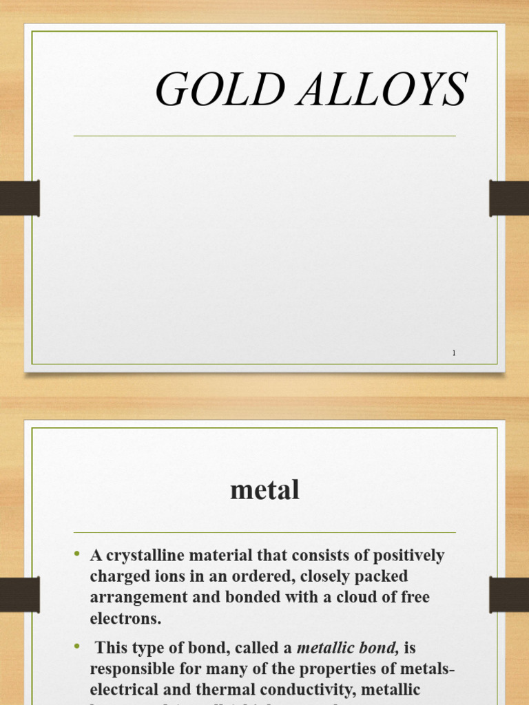 au alloys | PDF | Heat Treating | Metals