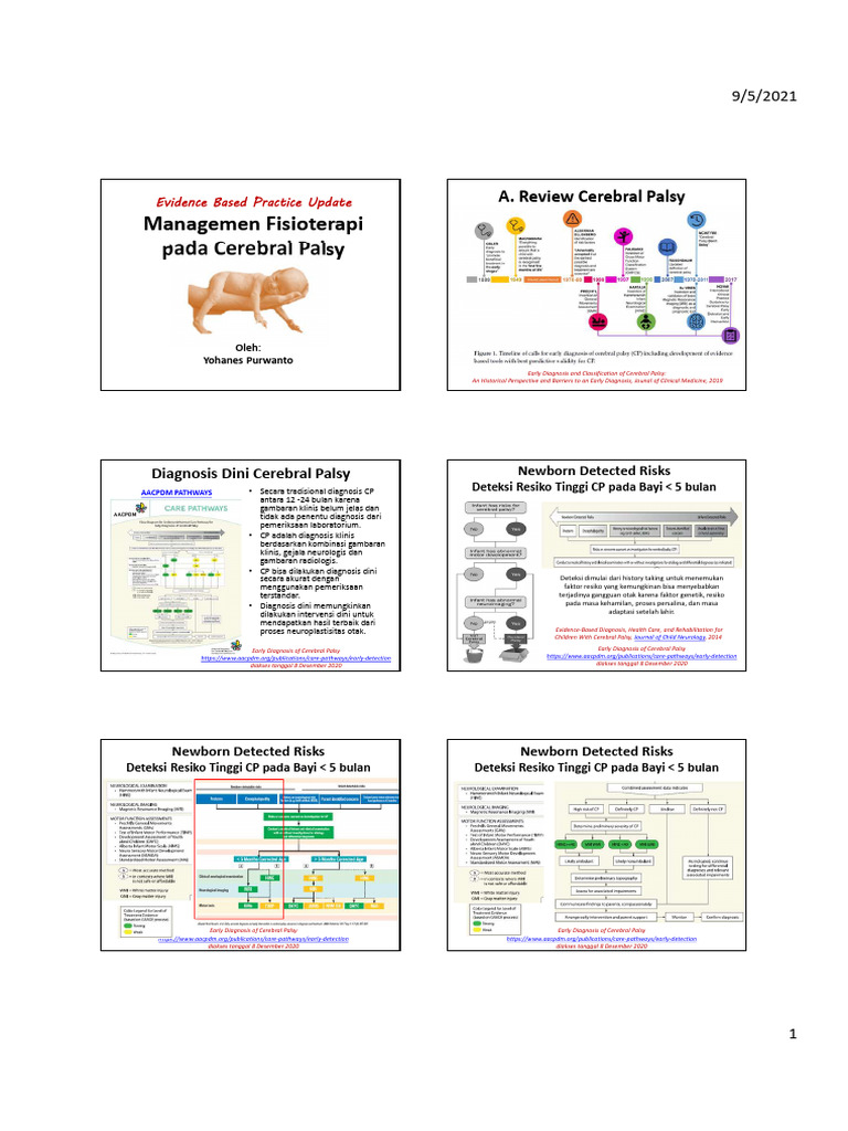 Update EBP Pada Cerebral Palsy | PDF