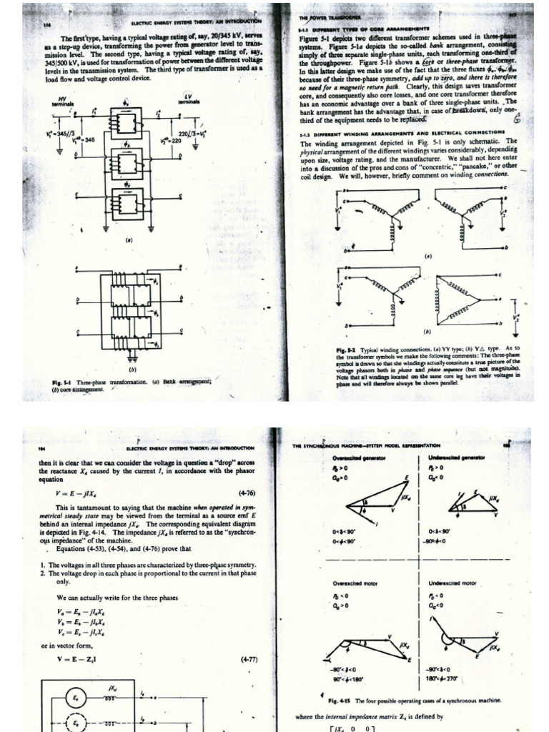 Electric Energy System Theory 1 | PDF
