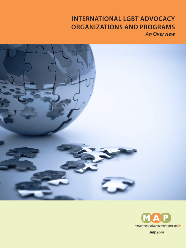 International LGBT Advocacy Organizations and Programs | PDF | Human ...