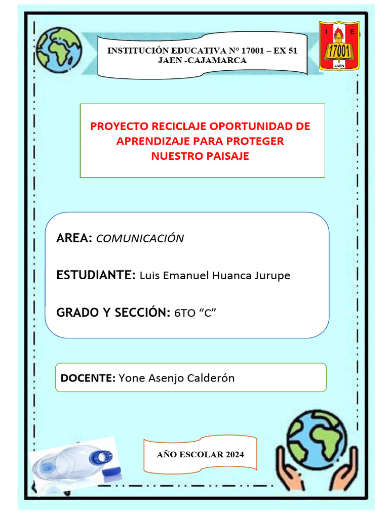 Caratula de Proyecto | PDF