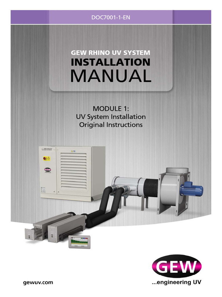 EN - DOC7001-1-EN RHINO System Installation Manual - Module 1 System ...