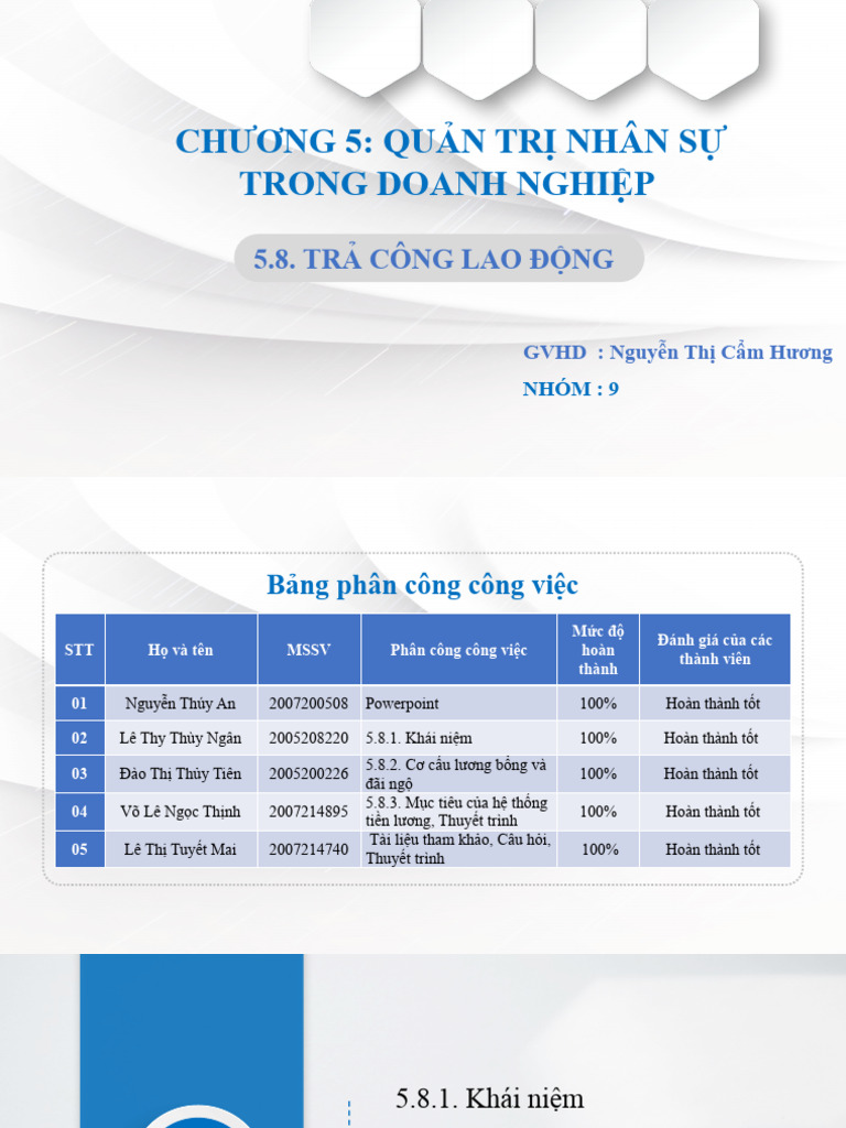 Nhom9 Chuong5 Muc8.1-2-3 | PDF