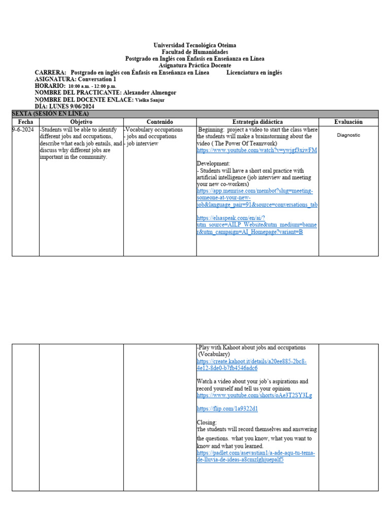 LessonPlan 3 | Download Free PDF | Learning | Human Communication