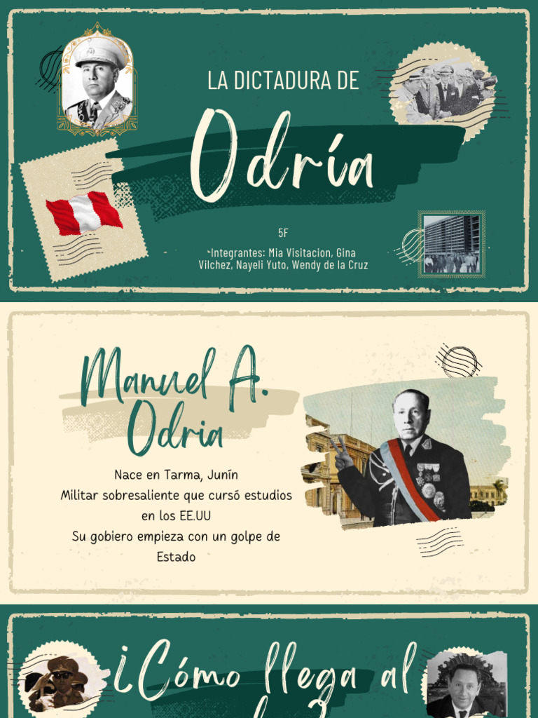 La Dictadura de Odria | PDF | Política