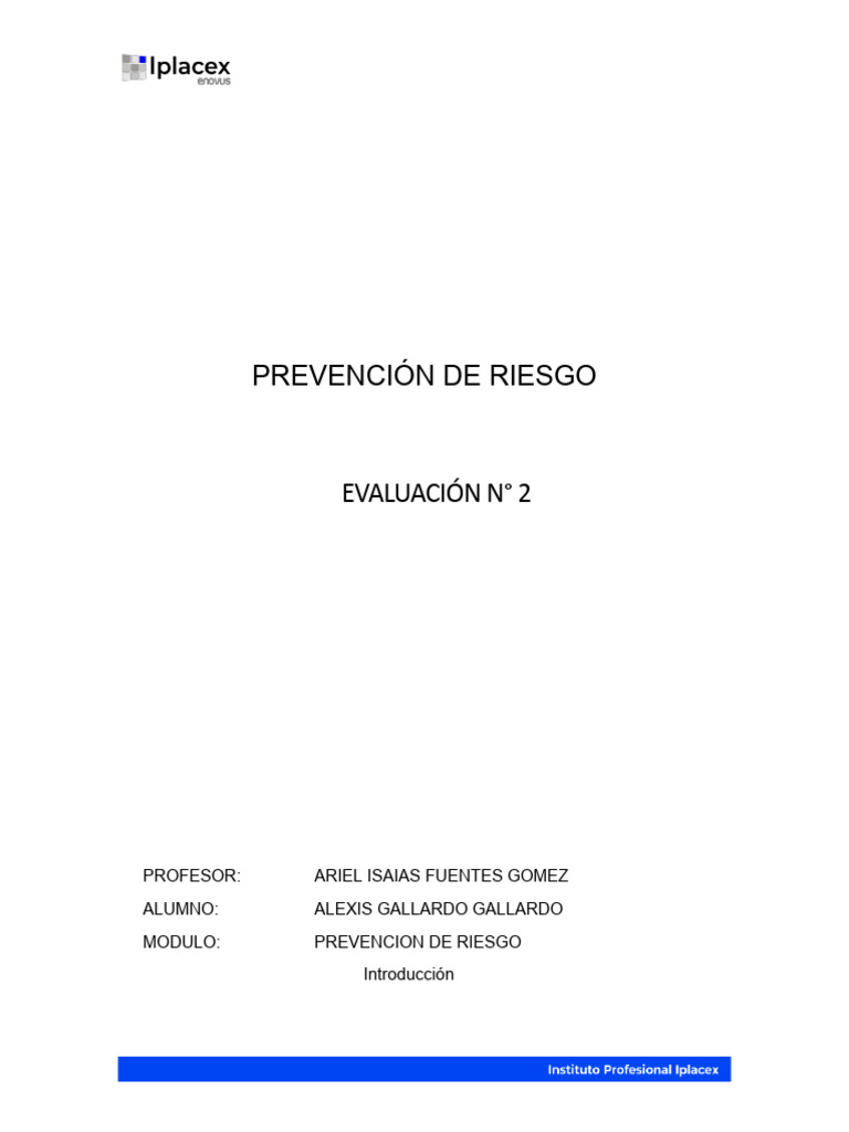 Prevencion EV2 | PDF | Casco