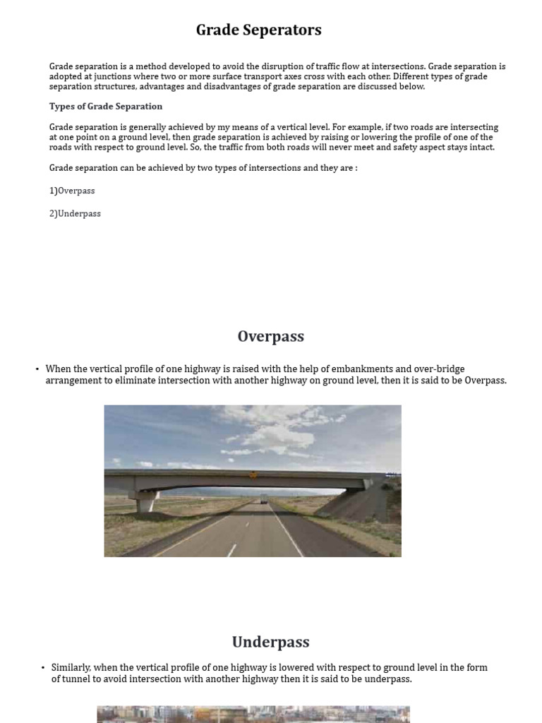 Types of Interchanges | PDF | Interchange (Road) | Intersection (Road)